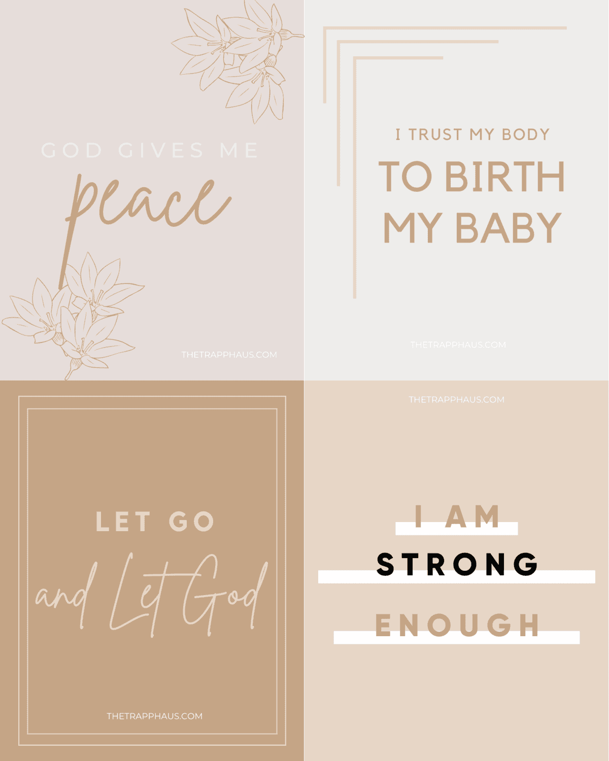 24 Powerful Christian Birth Affirmations For A Calm Labor And Delivery ...